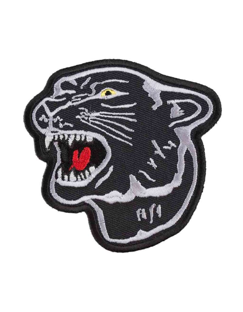 Best Black Panther Head Embroidery Patches - Papa Patches