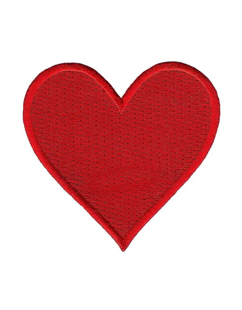 Red Heart Embroidery Patches: Expressing Passion, Love, and Timeless ...