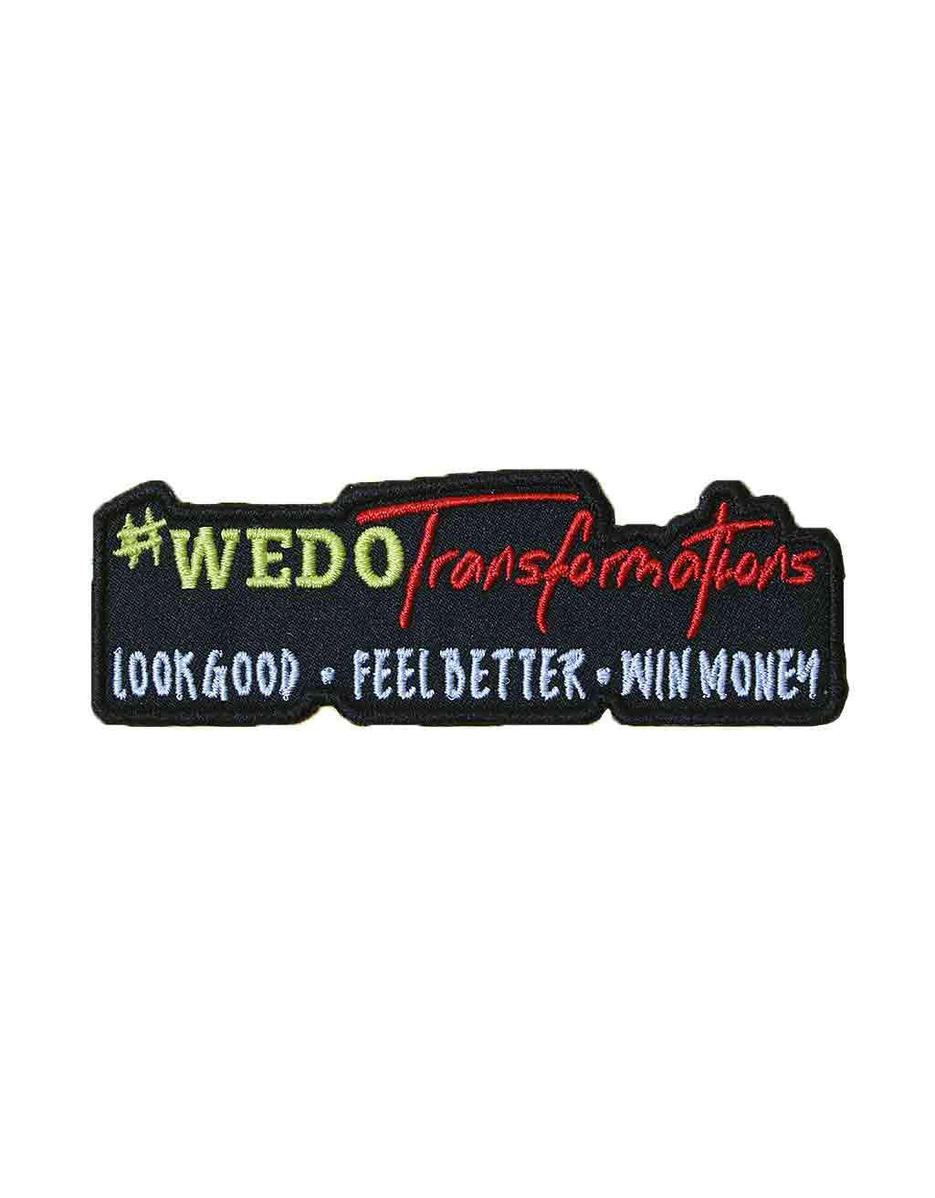 Wedo Transformations Embroidery Patches: Best Stitching the Fabric of ...